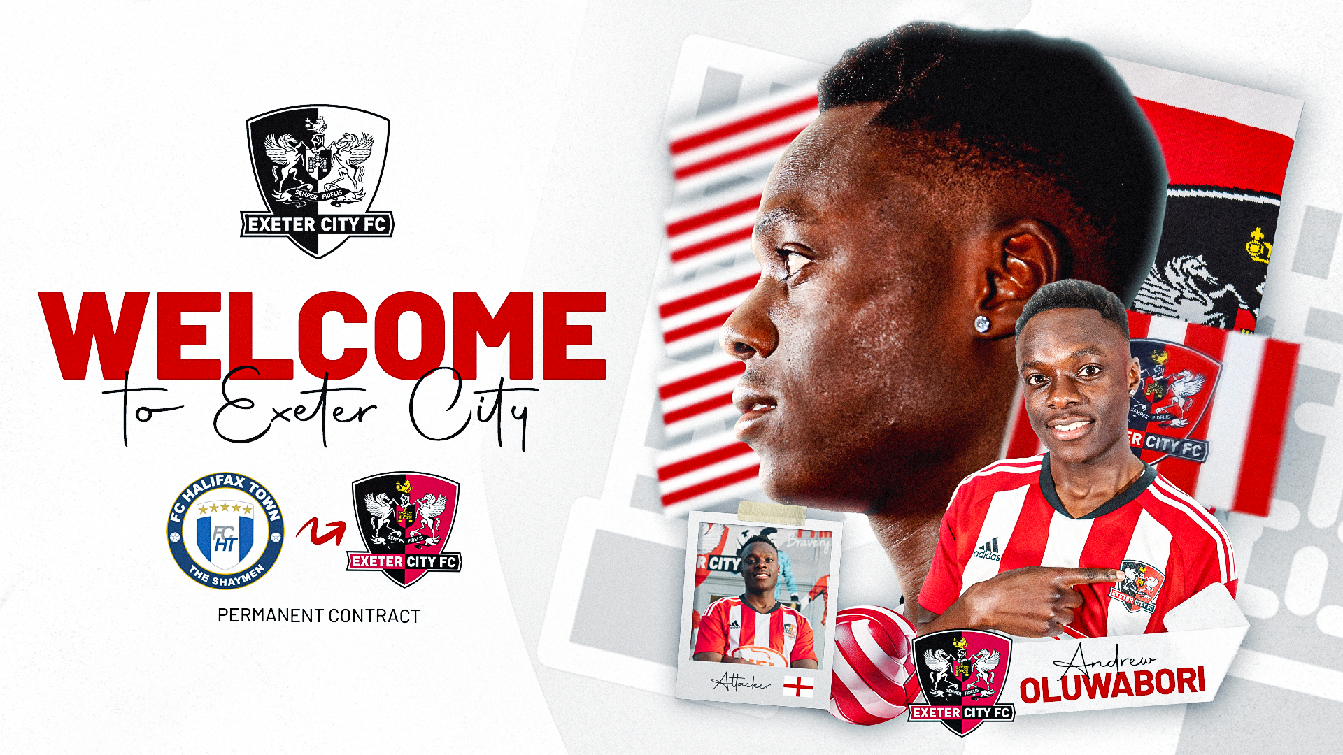 Andrew Oluwabori is a Grecian! | Exeter City F.C.